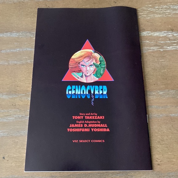 Accessories | Original Genocyber Comic Book | Poshmark